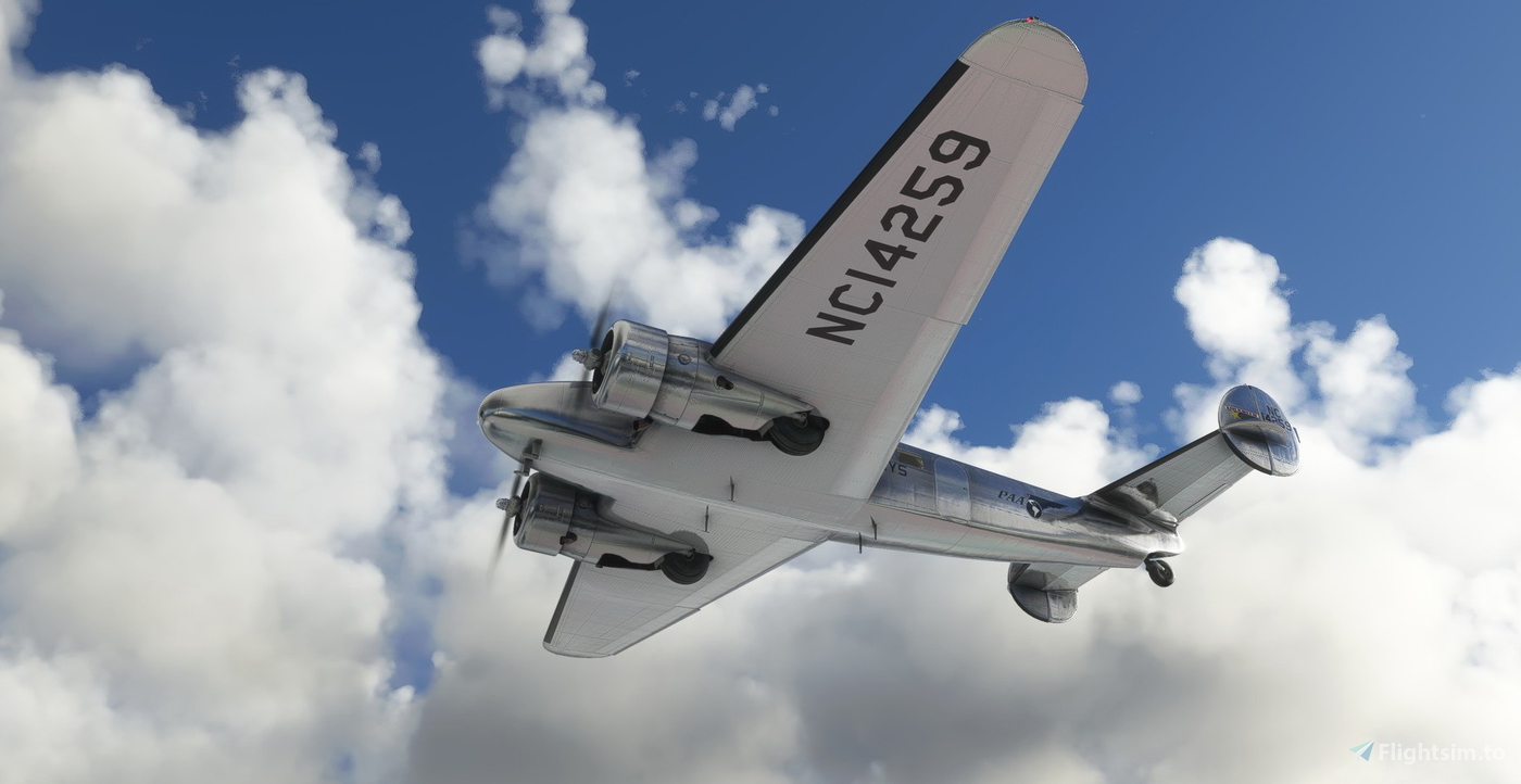 Lockheed L-10 Electra NC14259 Pacific Alaska Airways for Microsoft ...