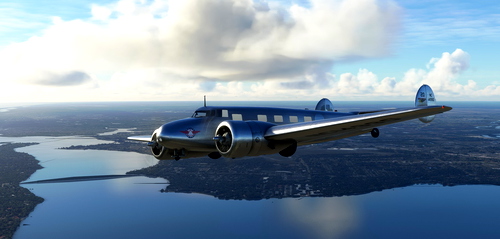 Lockheed L-10 Electra NC14990 Delta Airlines for Microsoft Flight ...