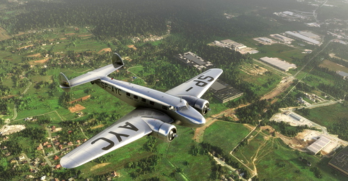 Lockheed L-10 Electra SP-AYC LOT for Microsoft Flight Simulator | MSFS