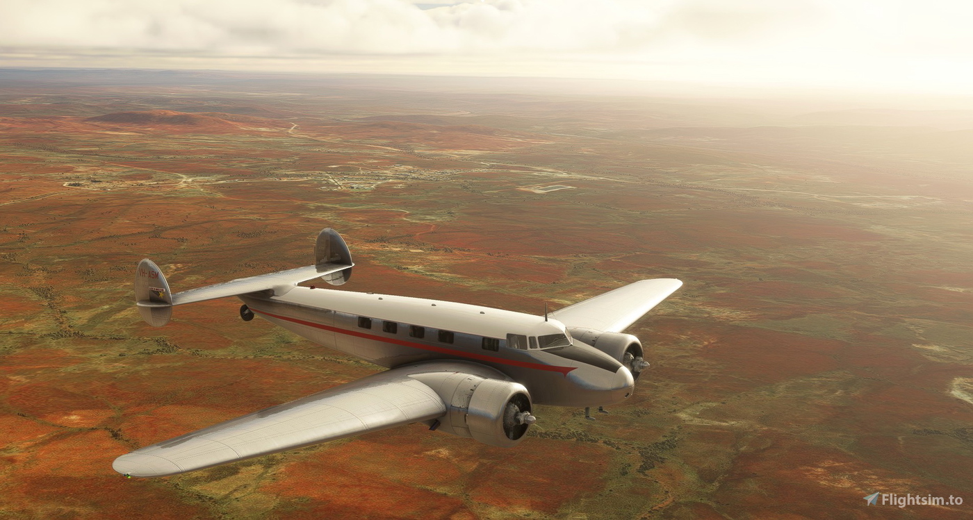 Lockheed L-10 Electra VH-ASM for Microsoft Flight Simulator | MSFS