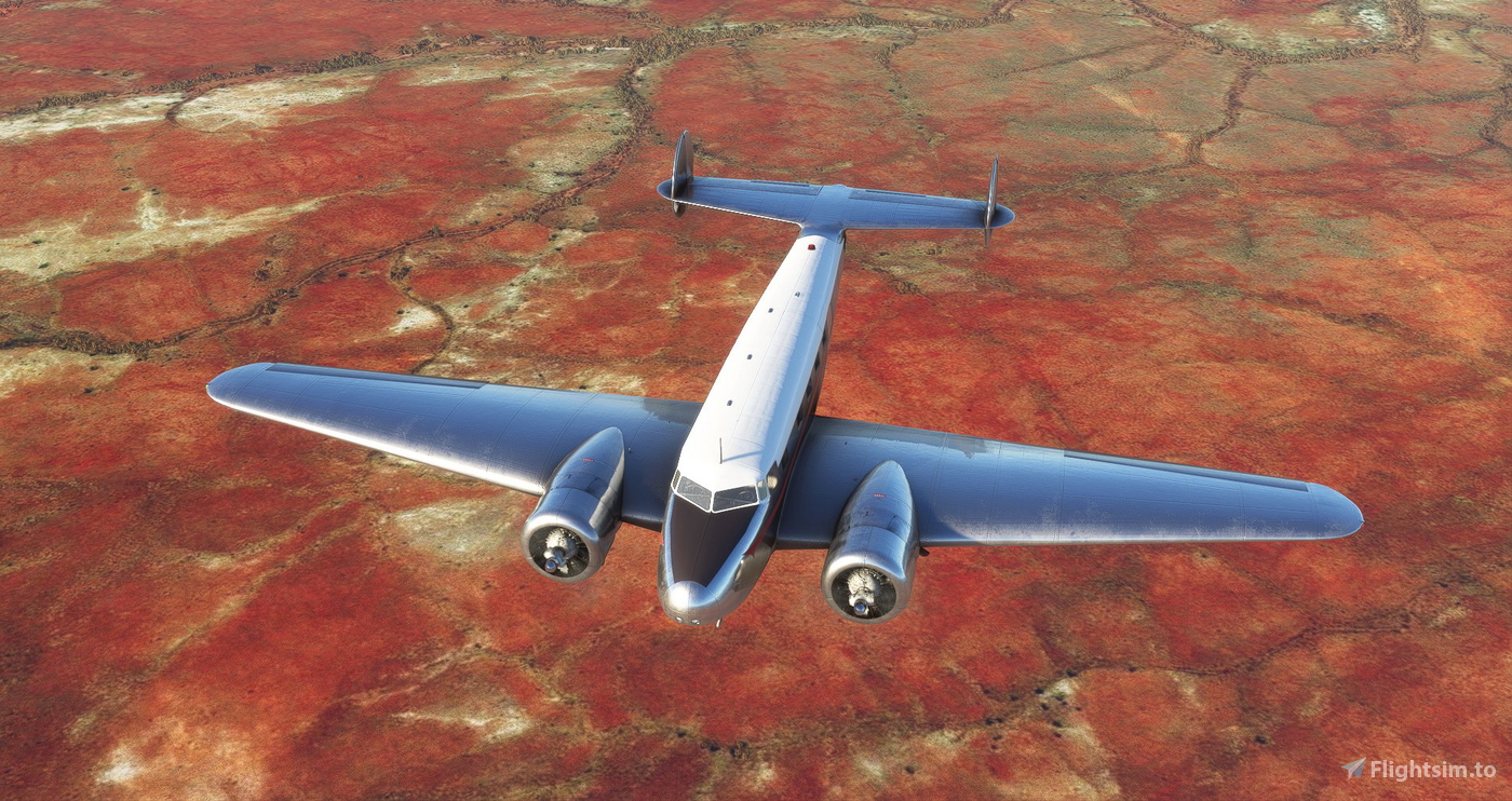 Lockheed L-10 Electra VH-ASM for Microsoft Flight Simulator | MSFS