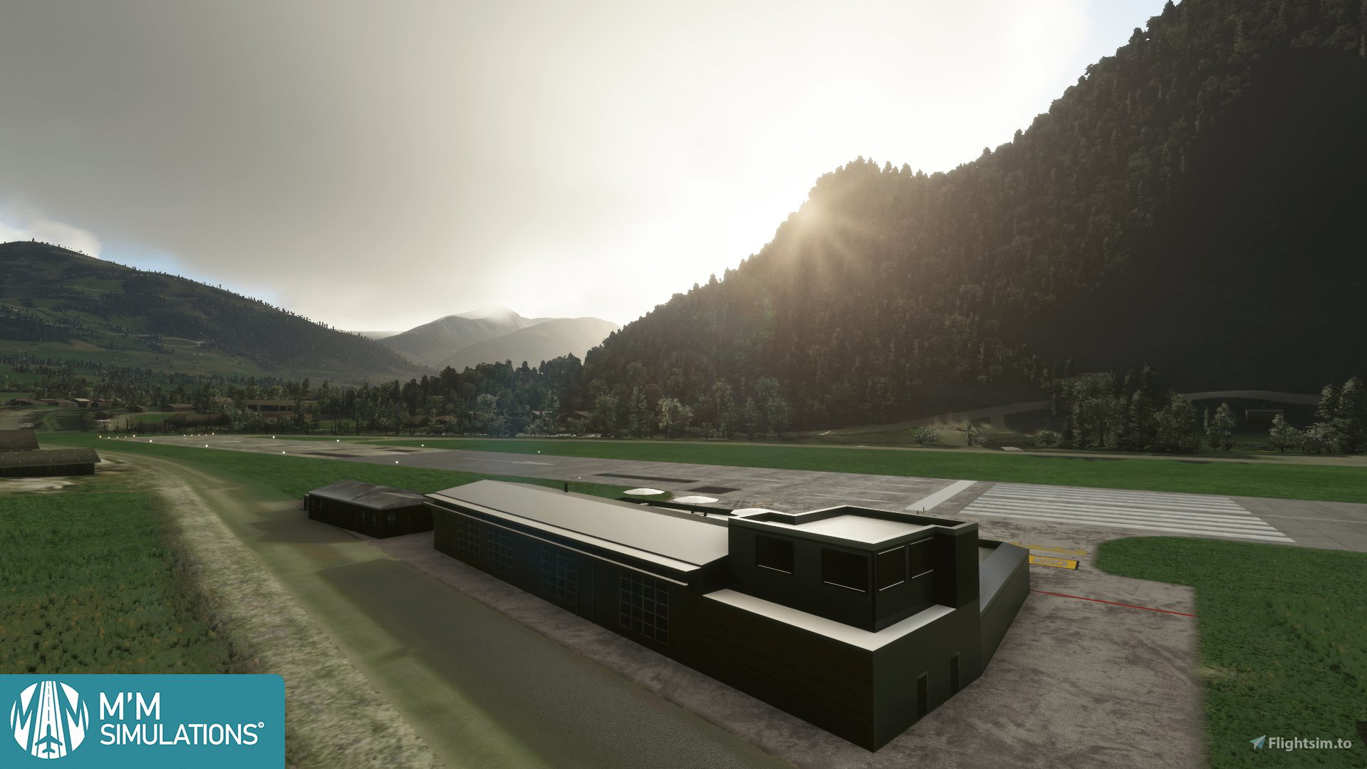 M'M Simulations - LSGK Gstaad-Saanen Airport for Microsoft Flight ...