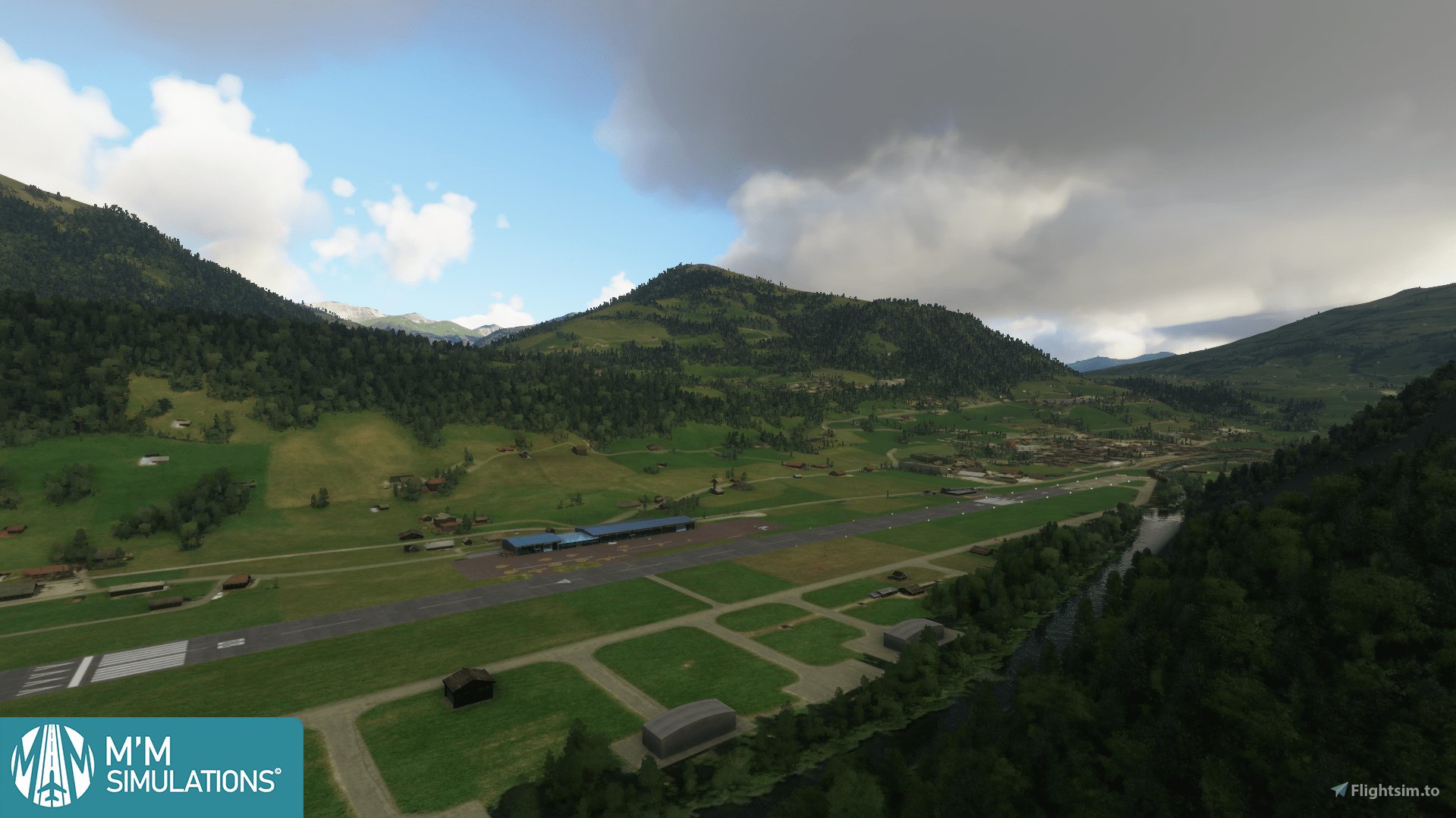 M'M Simulations - LSGK Gstaad-Saanen Airport for Microsoft Flight ...