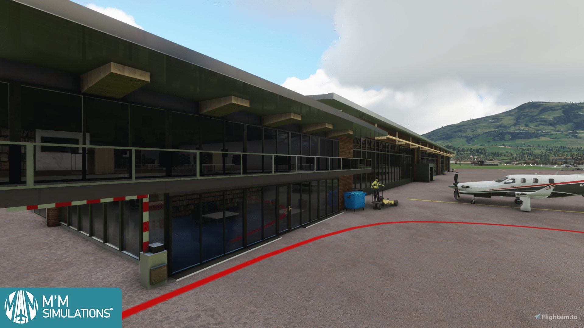 M'M Simulations - LSGK Gstaad-Saanen Airport for Microsoft Flight ...