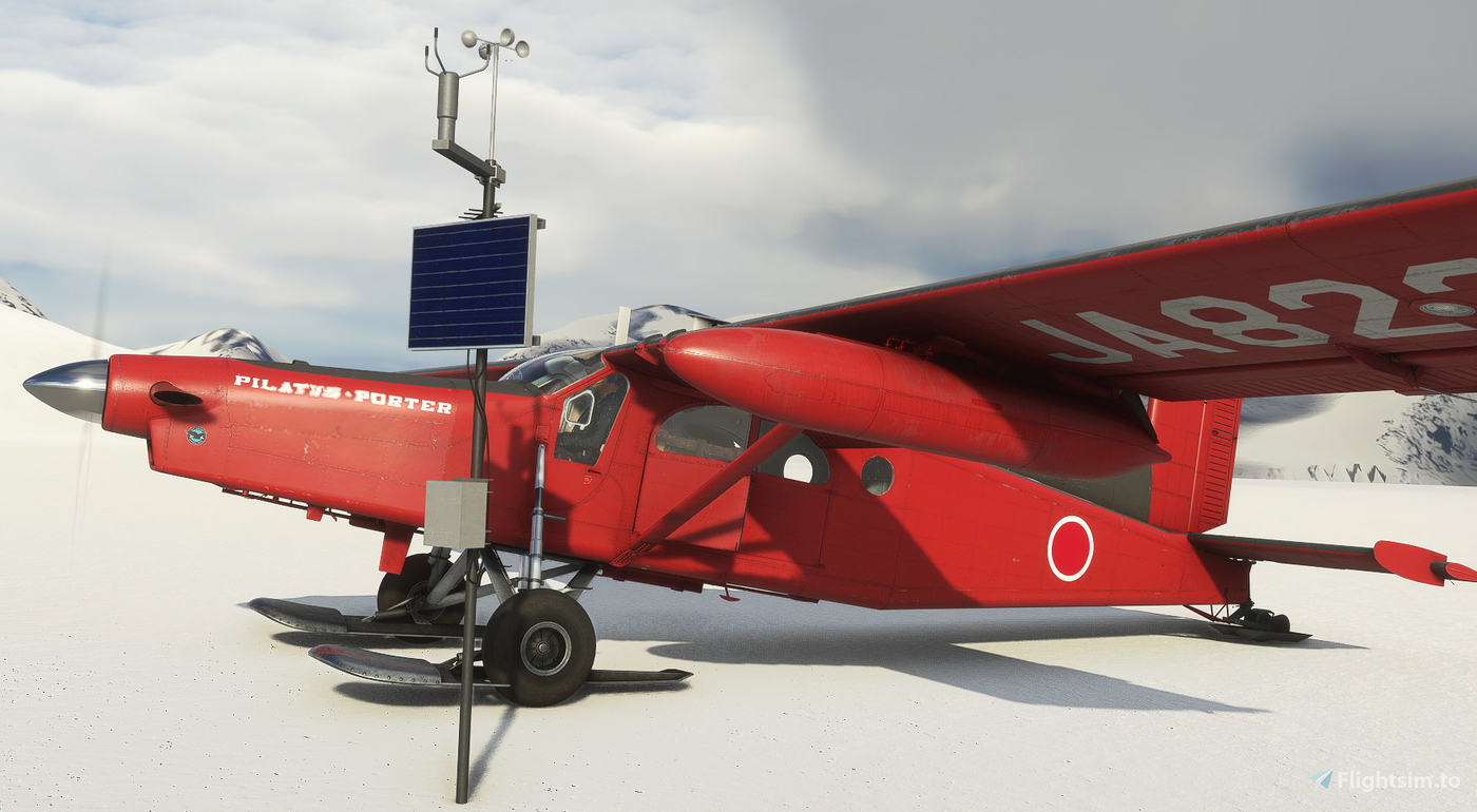 MilViz Pilatus PC-6 Turbo Porter - JA8221 for Microsoft Flight ...