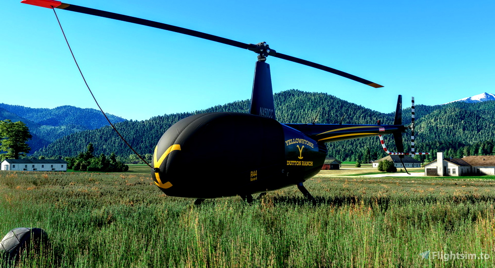 R44 Raven II - Yellowstone Dutton Ranch | N450CC for Microsoft Flight ...