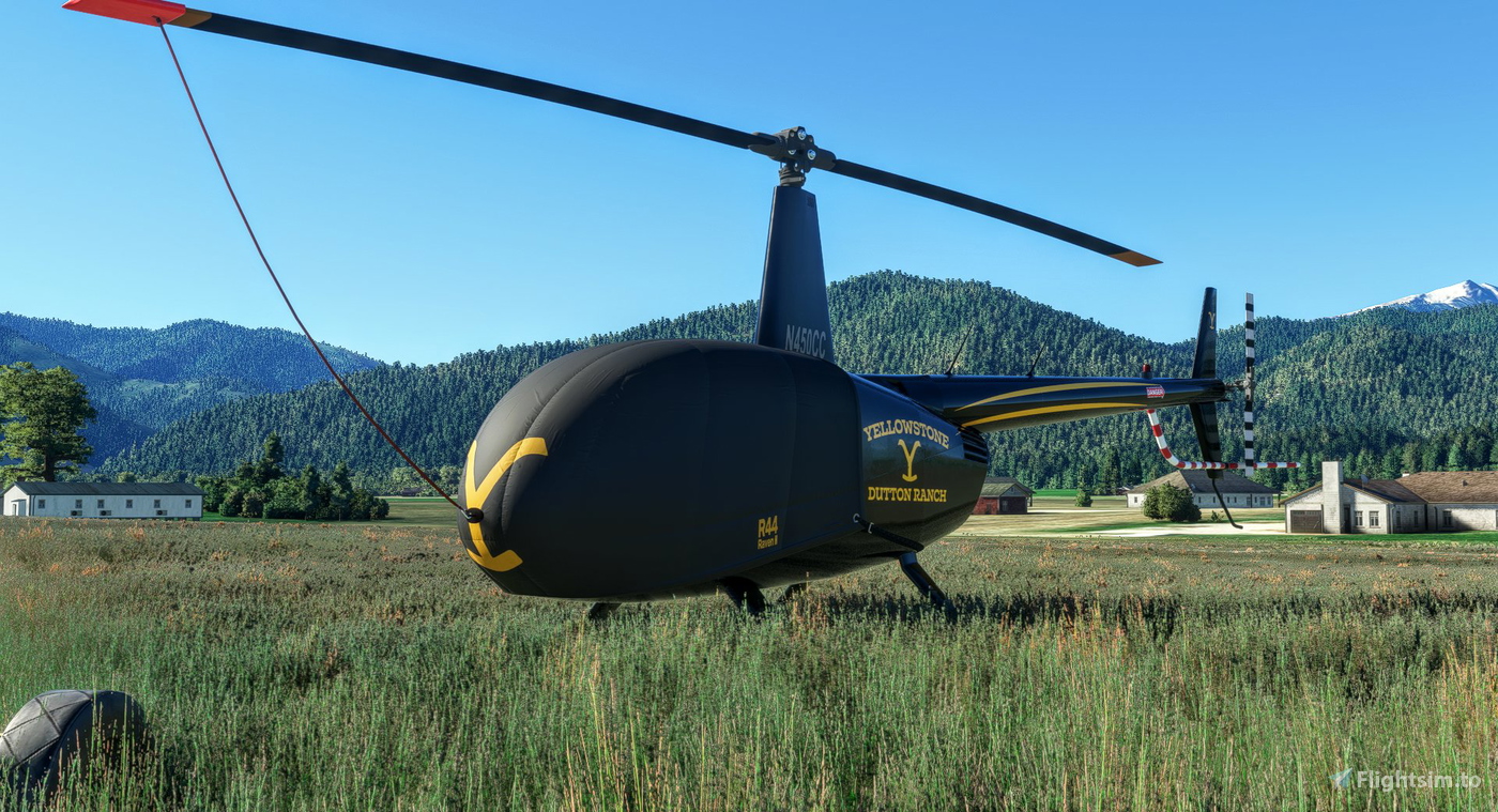 R44 Raven II - Yellowstone Dutton Ranch | N450CC for Microsoft Flight ...