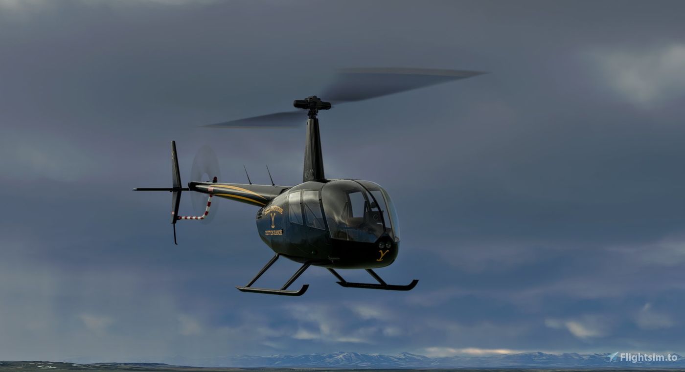 R44 Raven II - Yellowstone Dutton Ranch | N450CC for Microsoft Flight ...