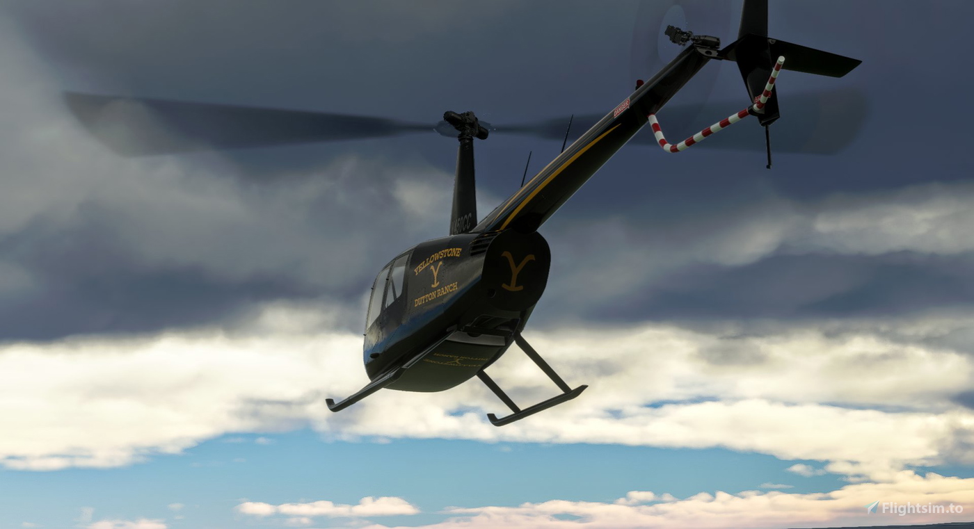R44 Raven II - Yellowstone Dutton Ranch | N450CC for Microsoft Flight ...