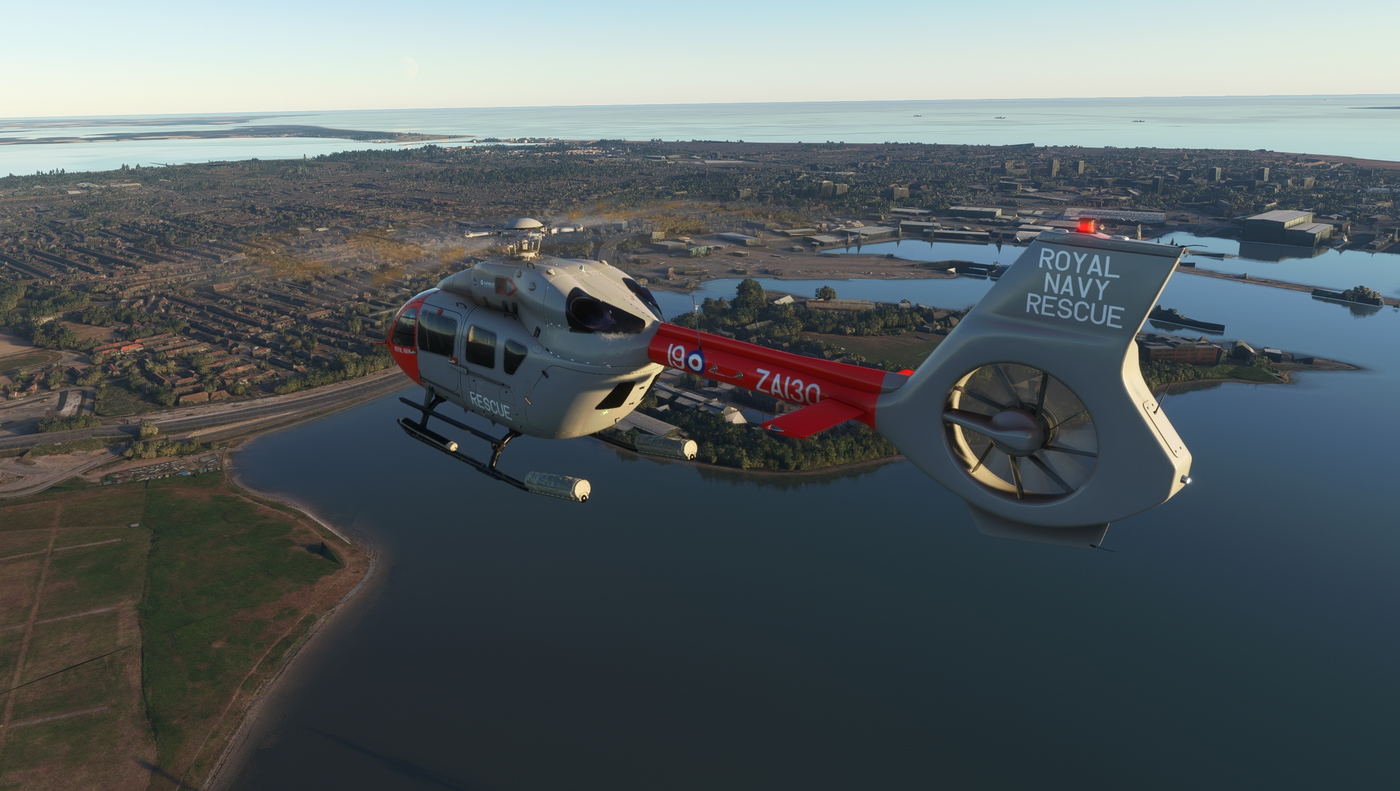 Royal Navy Search & Rescue (Fictional, based on ZA130) | Airbus H145 ...