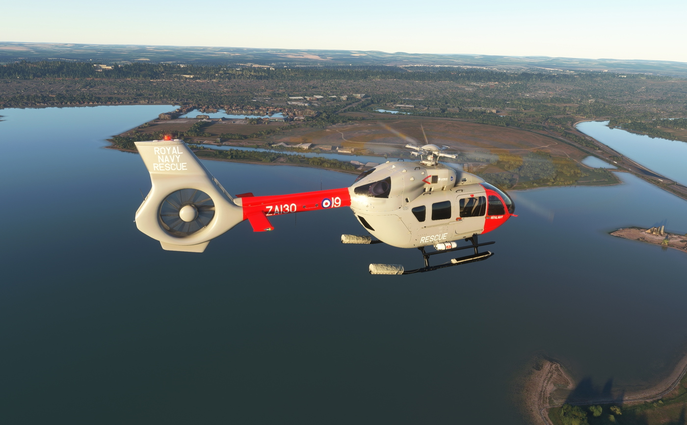 Royal Navy Search & Rescue (Fictional, based on ZA130) | Airbus H145 ...