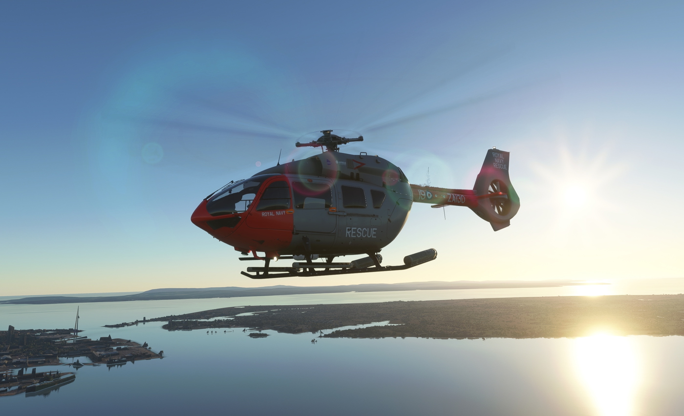 Royal Navy Search & Rescue (Fictional, based on ZA130) | Airbus H145 ...