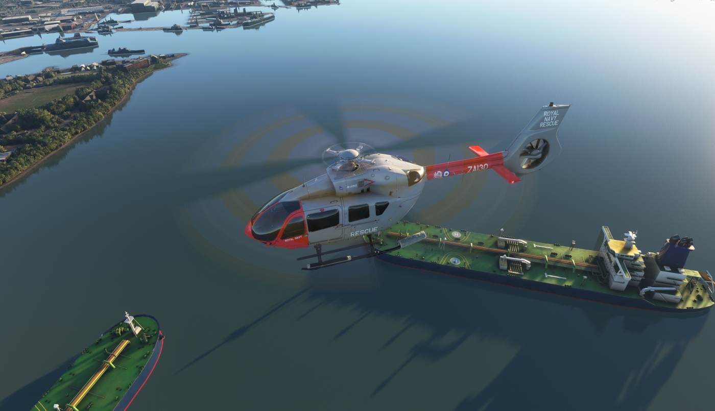 Royal Navy Search & Rescue (Fictional, based on ZA130) | Airbus H145 ...