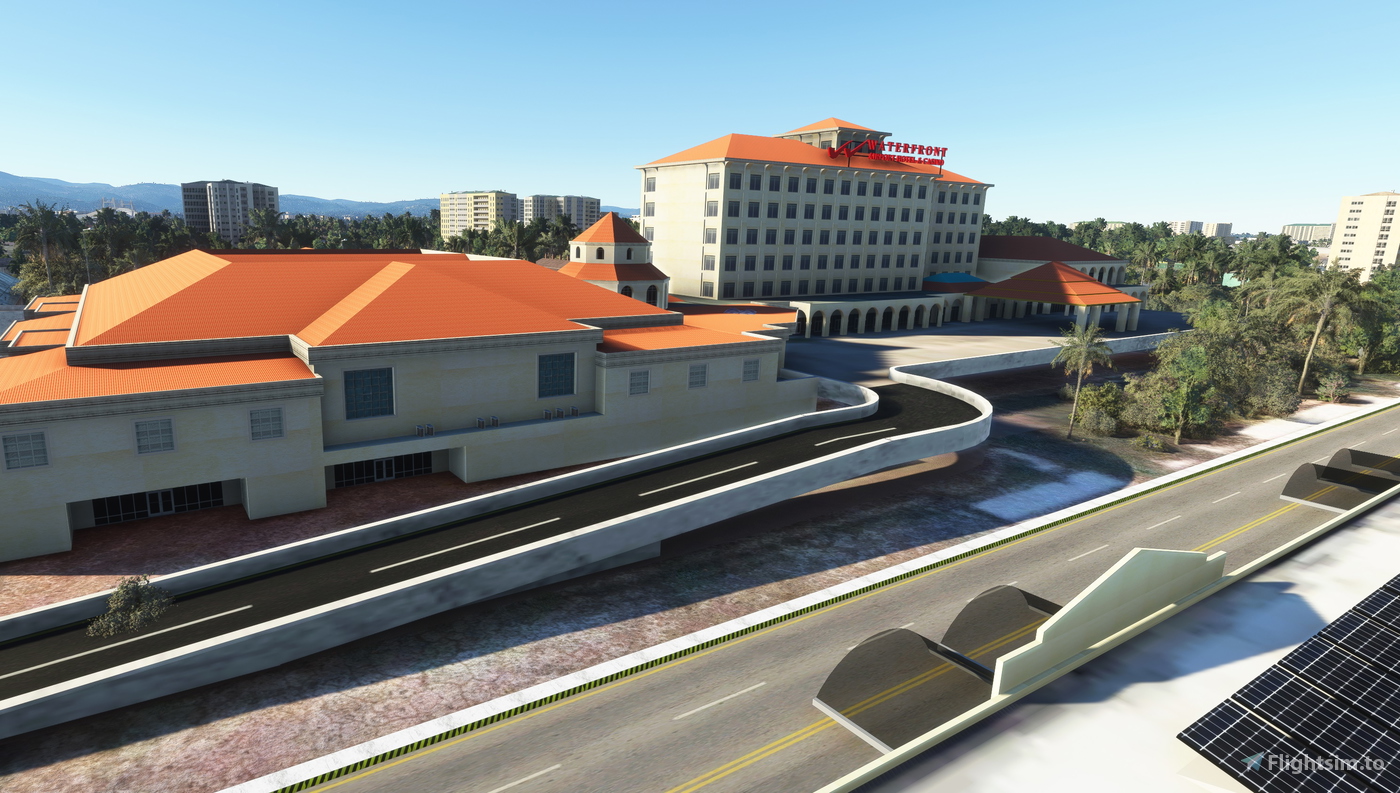RPVM add-ons Waterfront hotel for Microsoft Flight Simulator | MSFS
