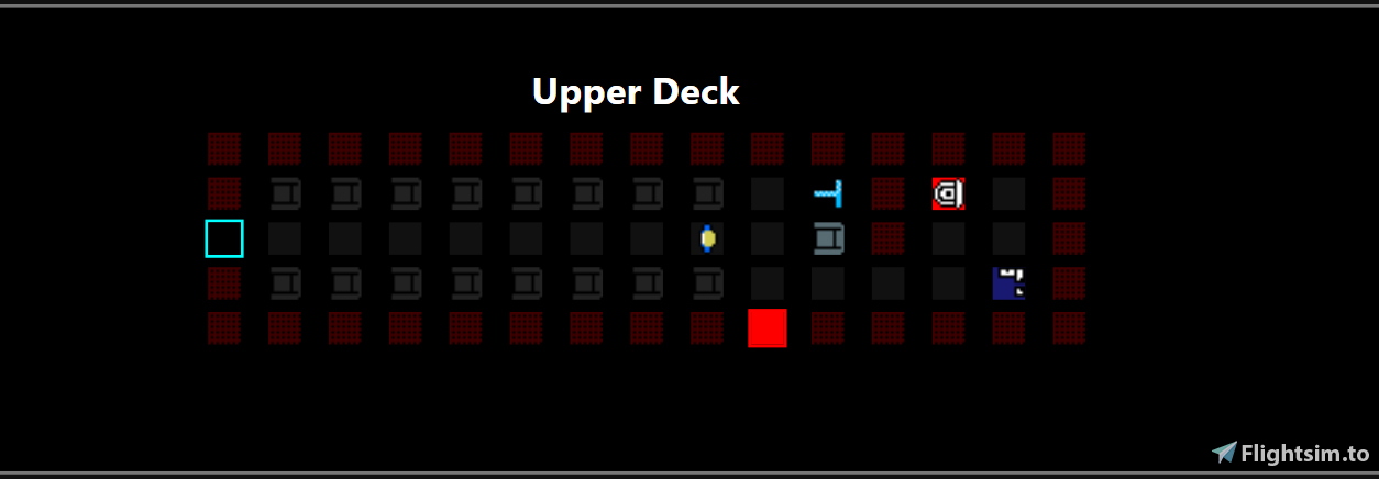 Self Loading Cargo JU-52 Cabin Layout 16 seats + 1 flight attendant 对于 ...