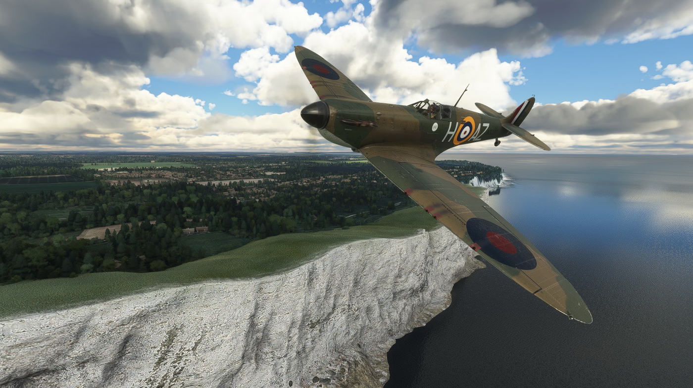 Spitfire Mk.1A 234 Squadron AZ-H para Microsoft Flight Simulator | MSFS