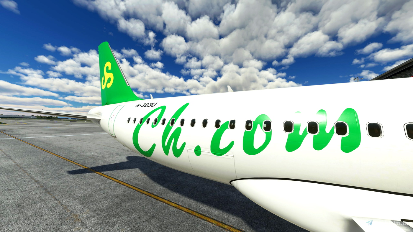 SPRING AIRLINES MESH LIVERY FOR FLYBYWIRE A32NX » Microsoft Flight ...
