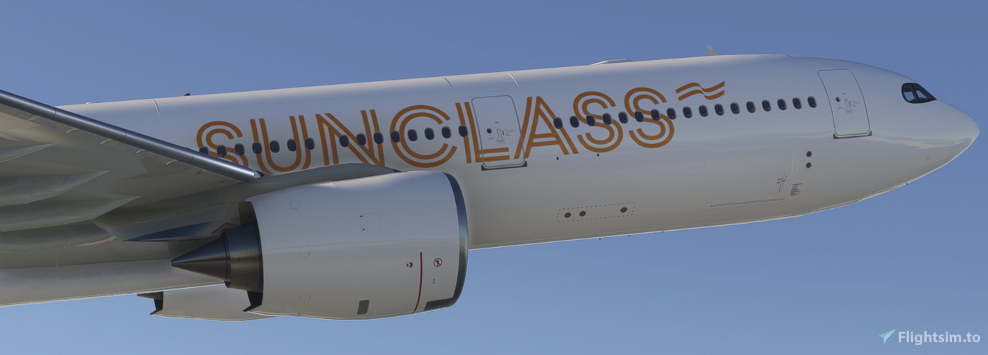 SUNCLASS AIRLINES OY-VKI 8K for Microsoft Flight Simulator | MSFS