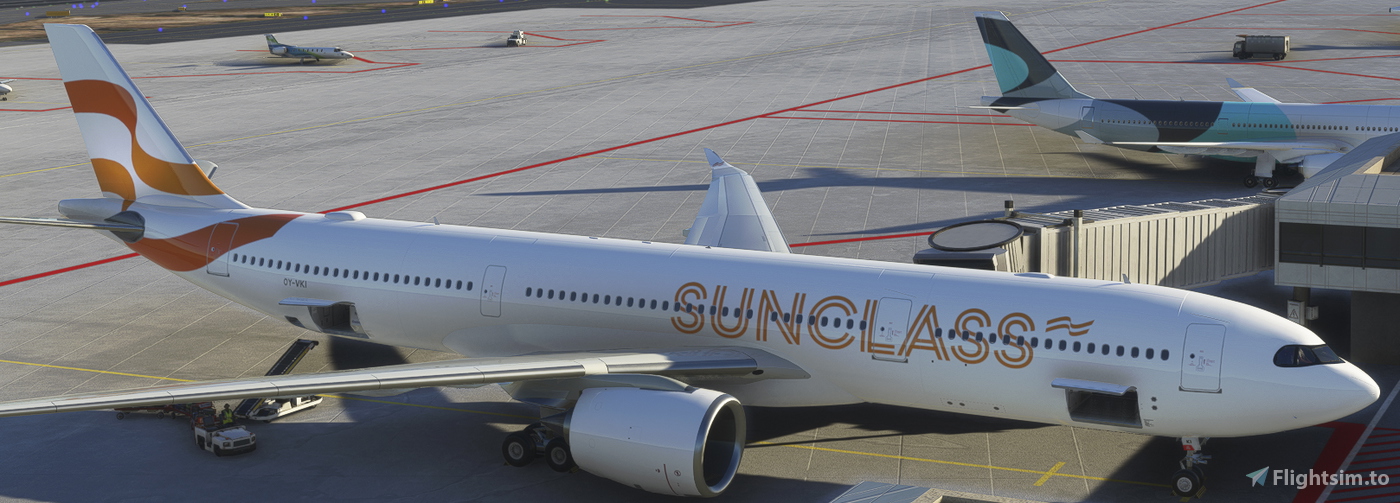 SUNCLASS AIRLINES OY-VKI 8K for Microsoft Flight Simulator | MSFS