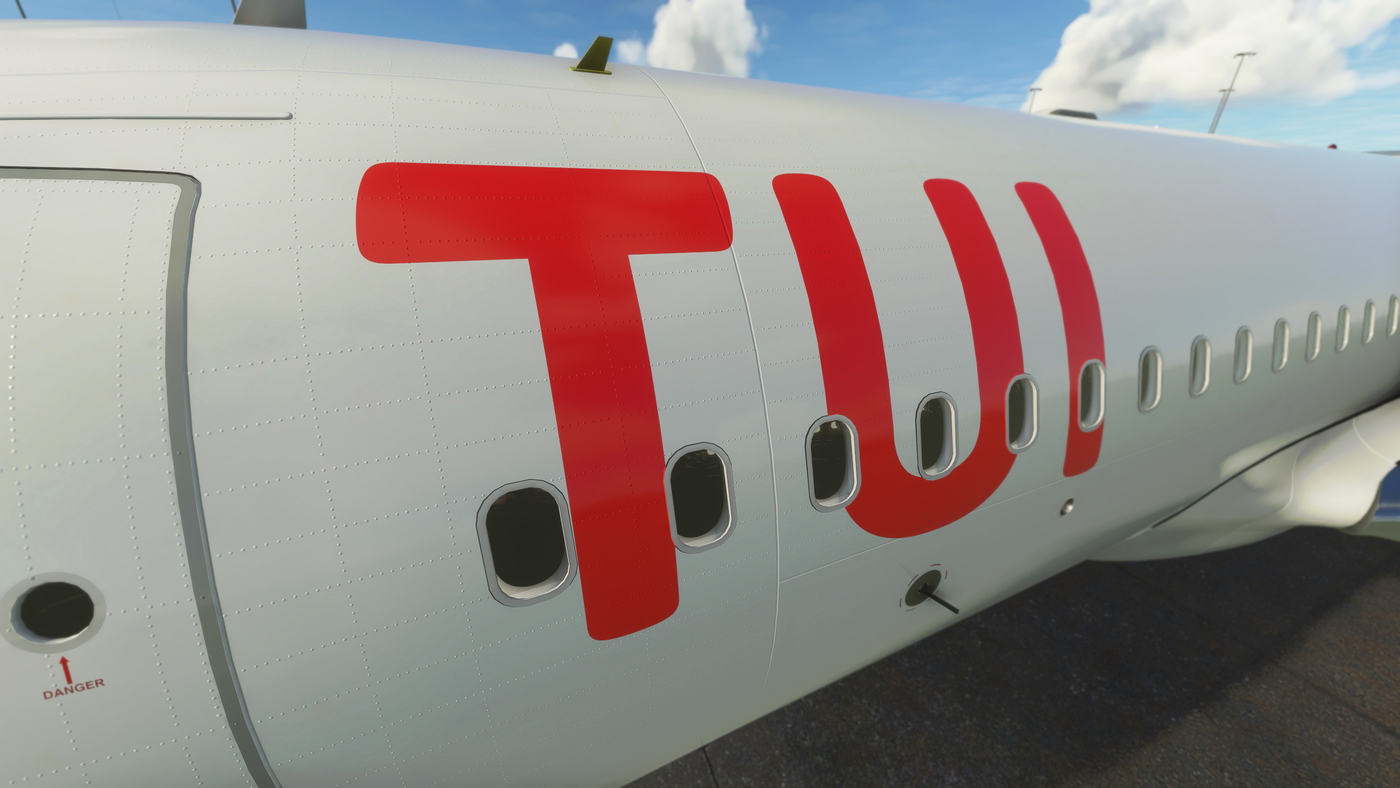 TUI Fly Netherlands MESH LIVERY FOR FLYBYWIRE A32NX for Microsoft ...