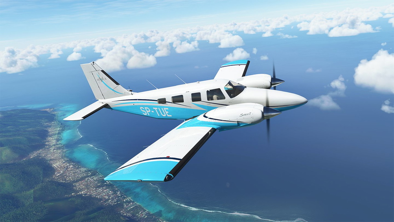 PA34T Seneca V Liveries for Microsoft Flight Simulator | MSFS