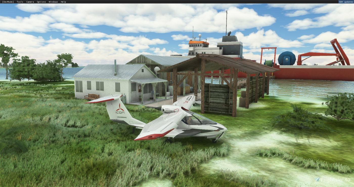 Wake Island Seaplane Base for Microsoft Flight Simulator | MSFS