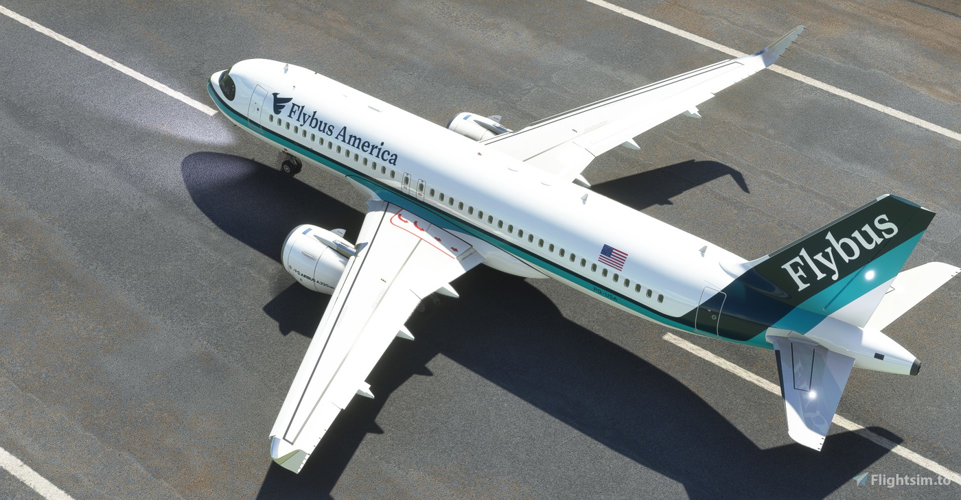 [A32NX] Flybus America for Microsoft Flight Simulator | MSFS
