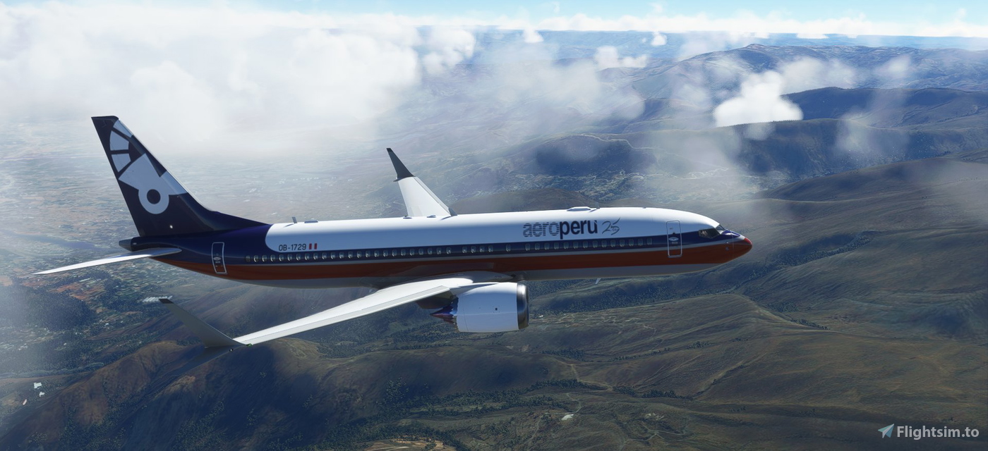 Aeroperu - Bredok3D 737 MAX for Microsoft Flight Simulator | MSFS