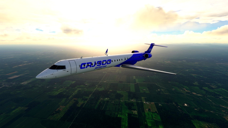 Aerosoft CRJ 900/1000 Liveries for Microsoft Flight Simulator | MSFS ...