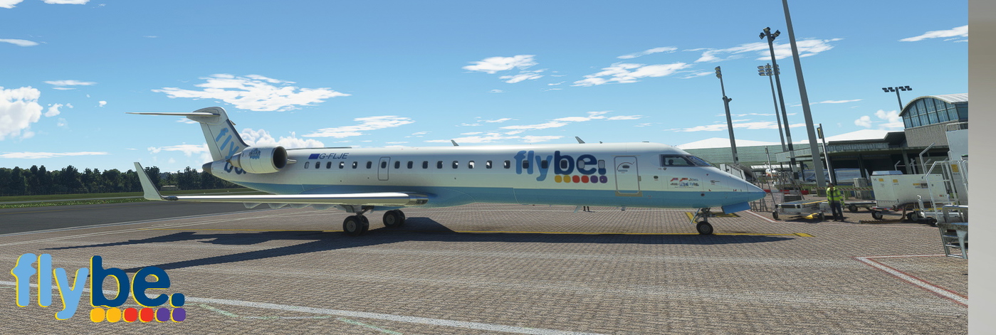 Aerosoft CRJ900 MSFS Flybe for Microsoft Flight Simulator | MSFS