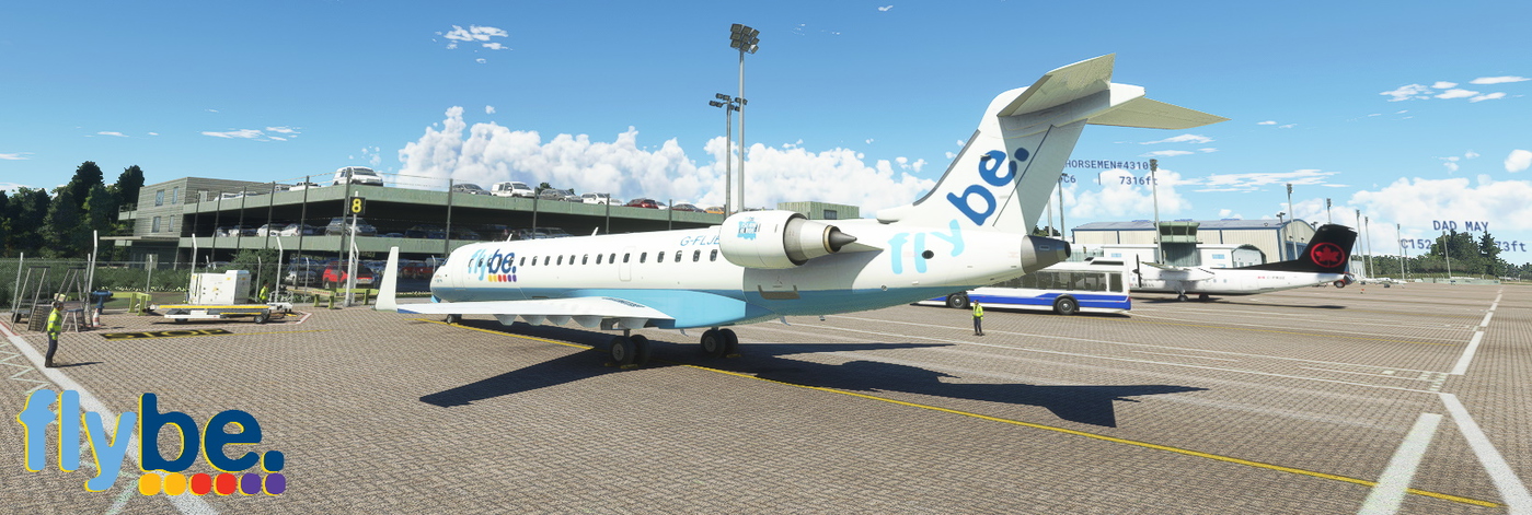 Aerosoft CRJ900 MSFS Flybe for Microsoft Flight Simulator | MSFS