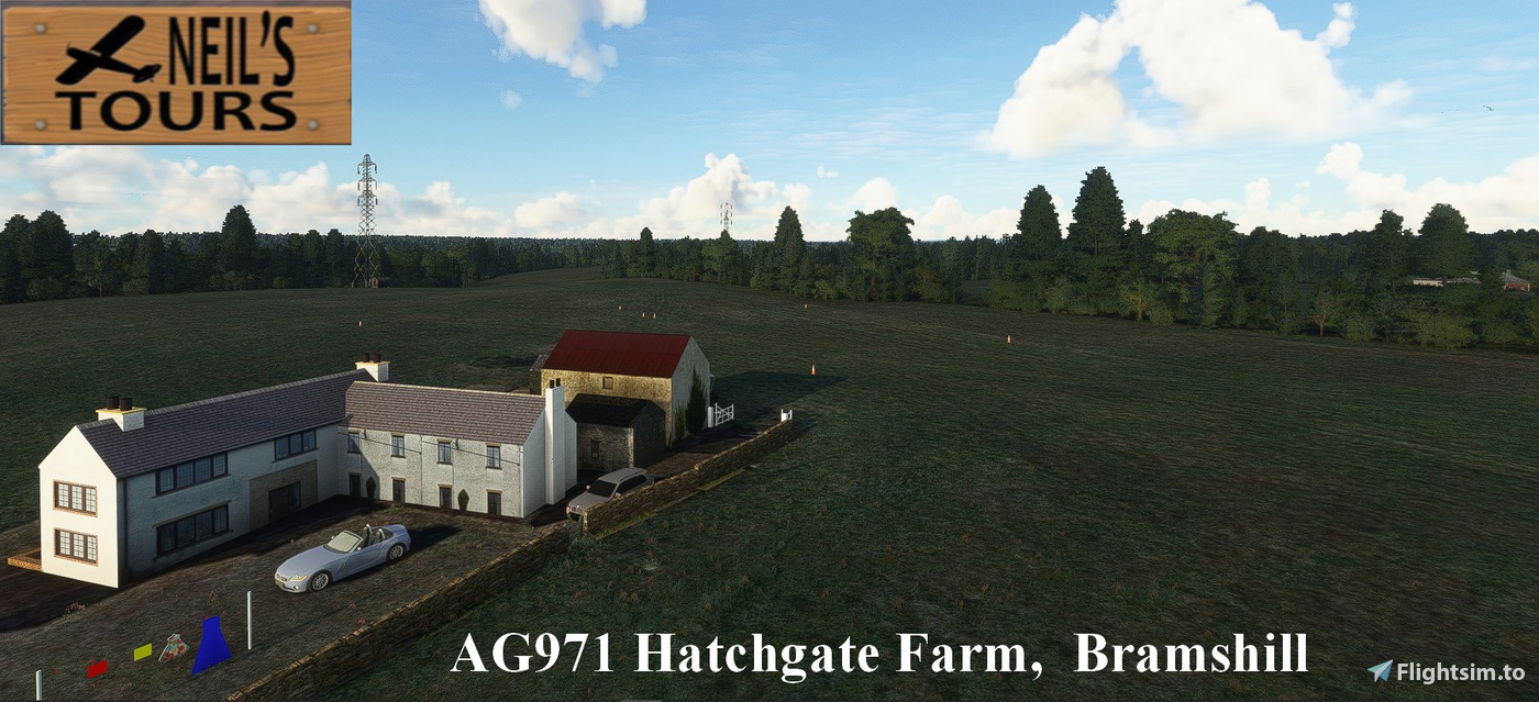 AG917 Hatchgate Farm, Berkshire. UK pour Microsoft Flight Simulator | MSFS