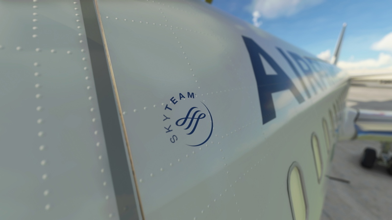 AIR FRANCE MESH LIVERY FOR ASOBO A320 NEO for Microsoft Flight ...