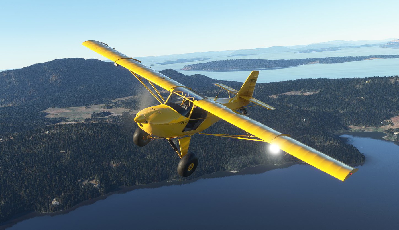 AIRPAC1 //42 Fox2 KitFox Yellow for Microsoft Flight Simulator | MSFS
