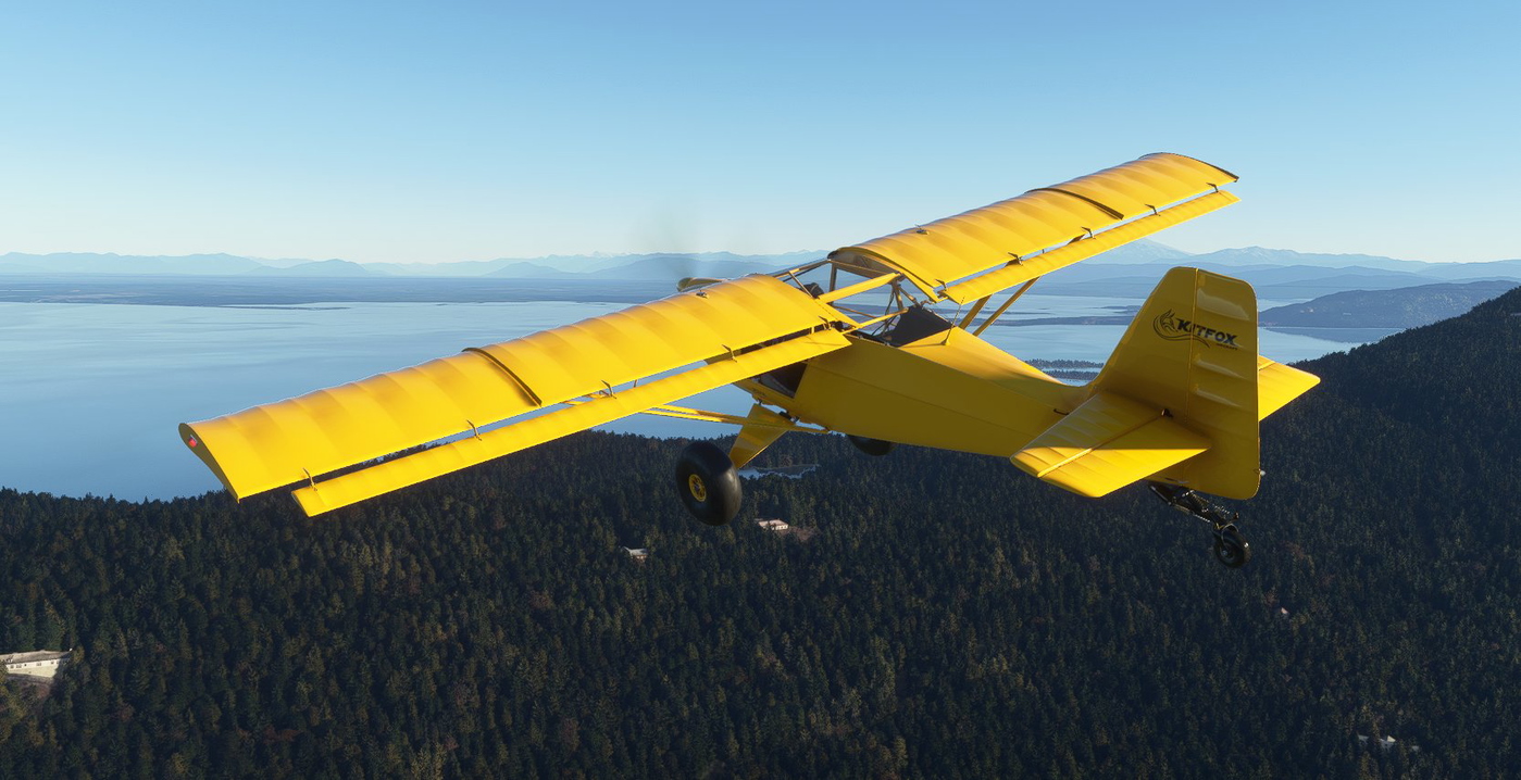 AIRPAC1 //42 Fox2 KitFox Yellow for Microsoft Flight Simulator | MSFS