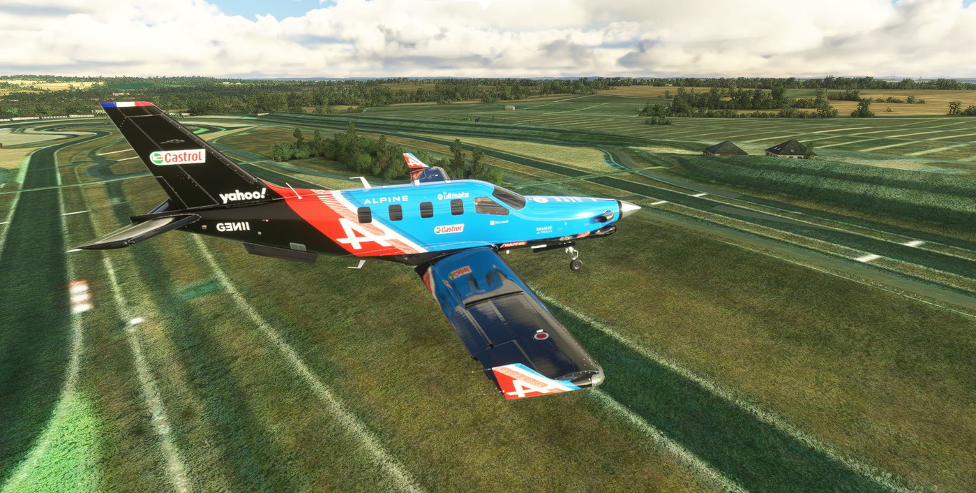 Alpine Formula 1 Team TBM-930 for Microsoft Flight Simulator | MSFS