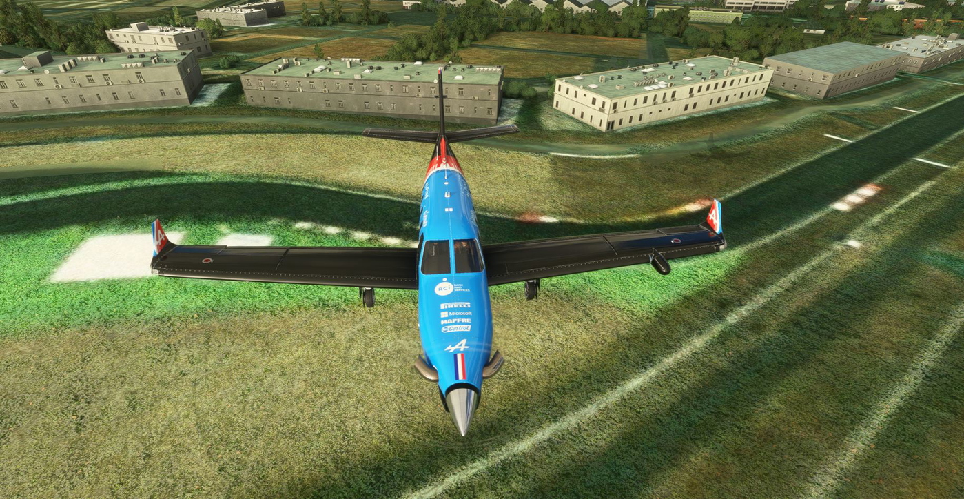 Alpine Formula 1 Team TBM-930 for Microsoft Flight Simulator | MSFS