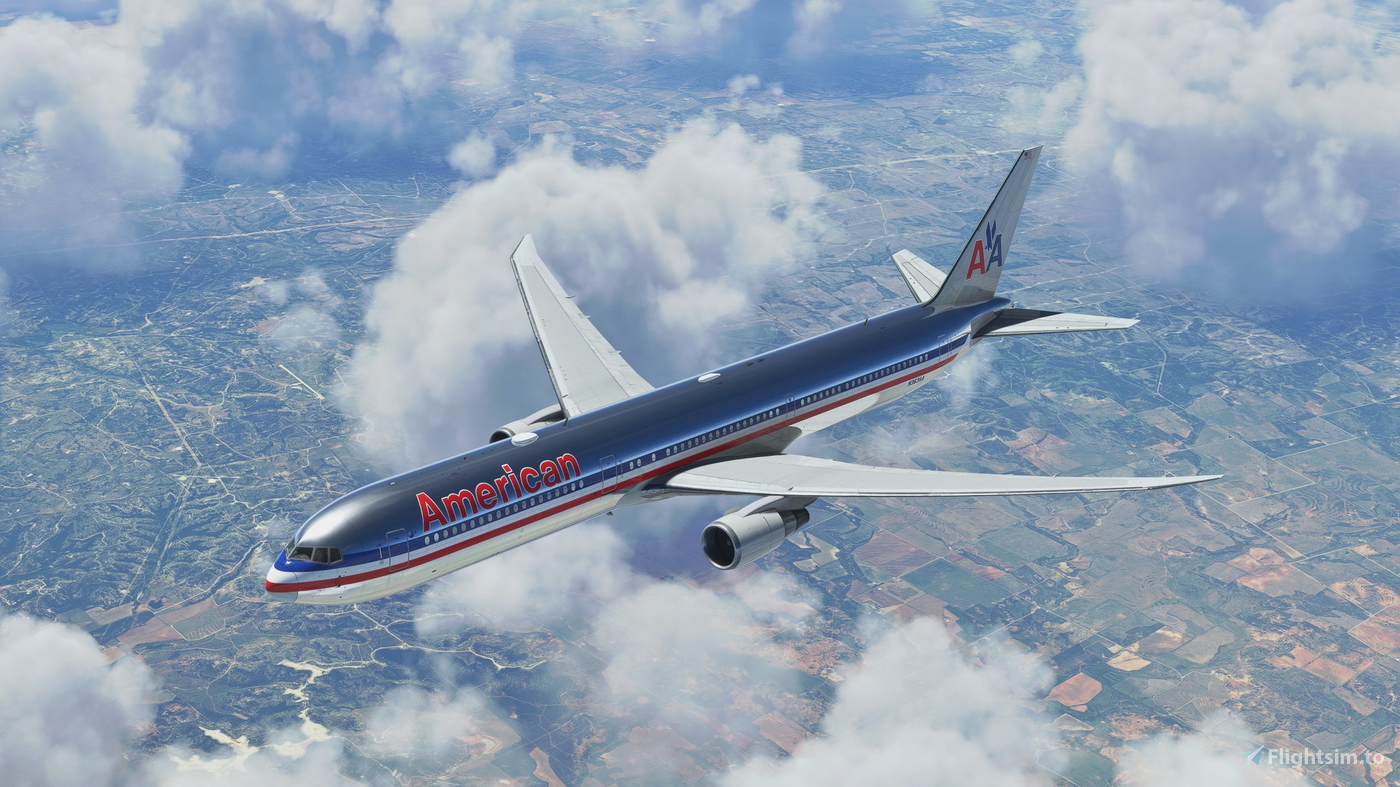 American 767-400 [8K] - CS 764 for Microsoft Flight Simulator | MSFS