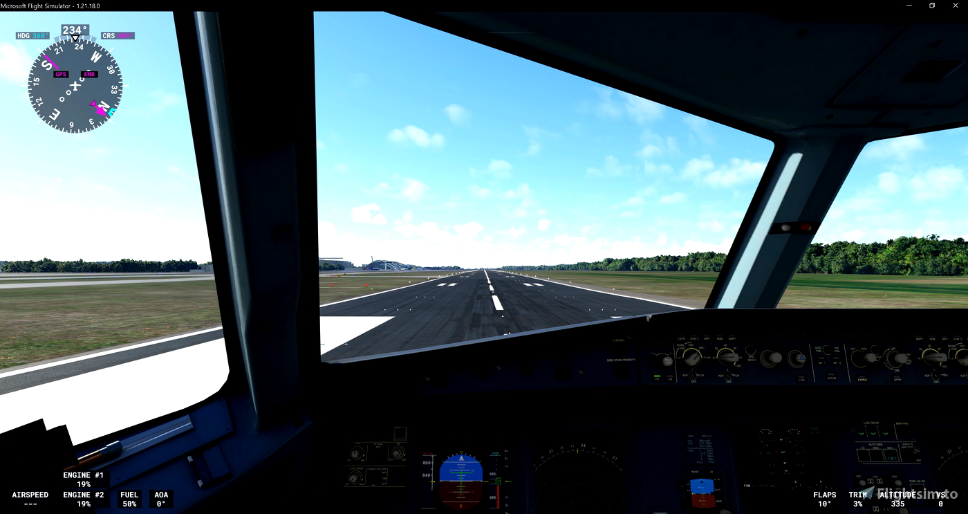 Asobo A320 Neo Fixed Cockpit Instrument Views for Microsoft Flight Simulator | MSFS