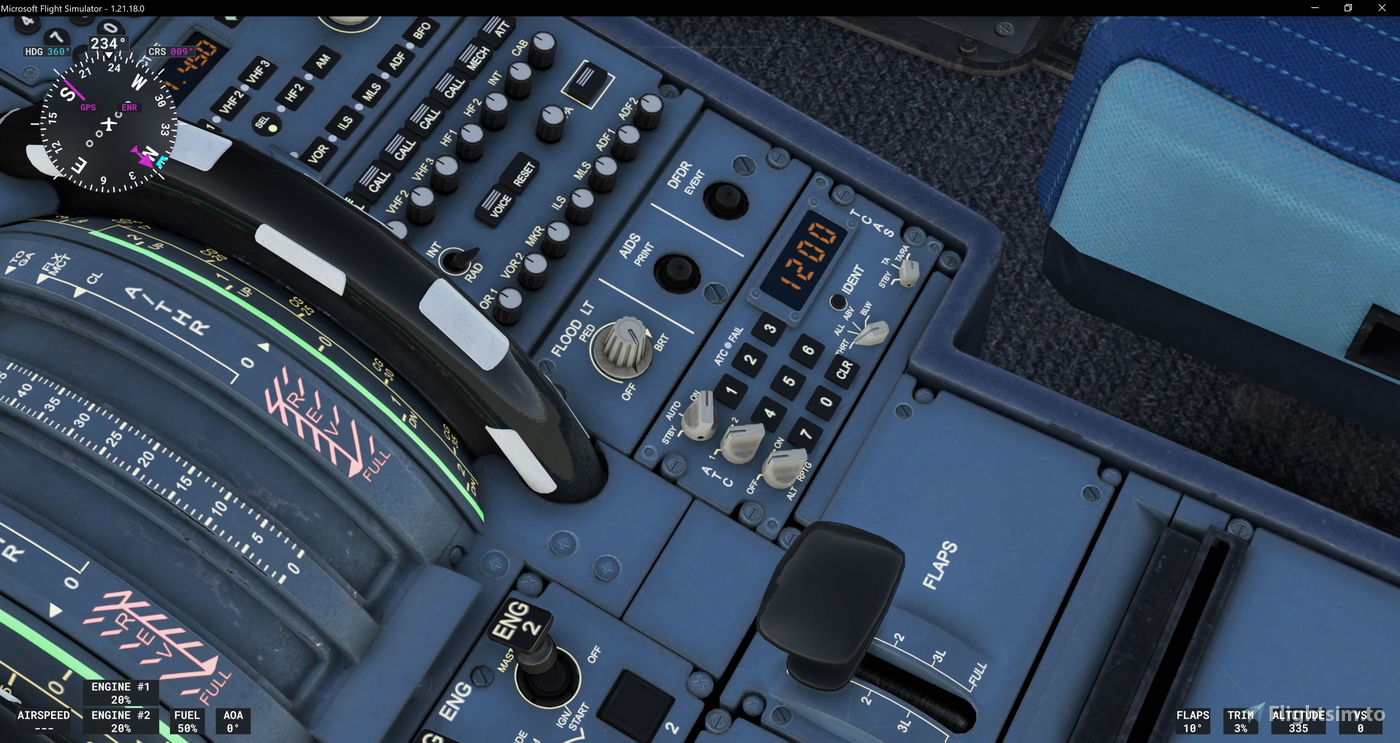 Asobo A320 Neo Fixed Cockpit Instrument Views for Microsoft Flight Simulator | MSFS