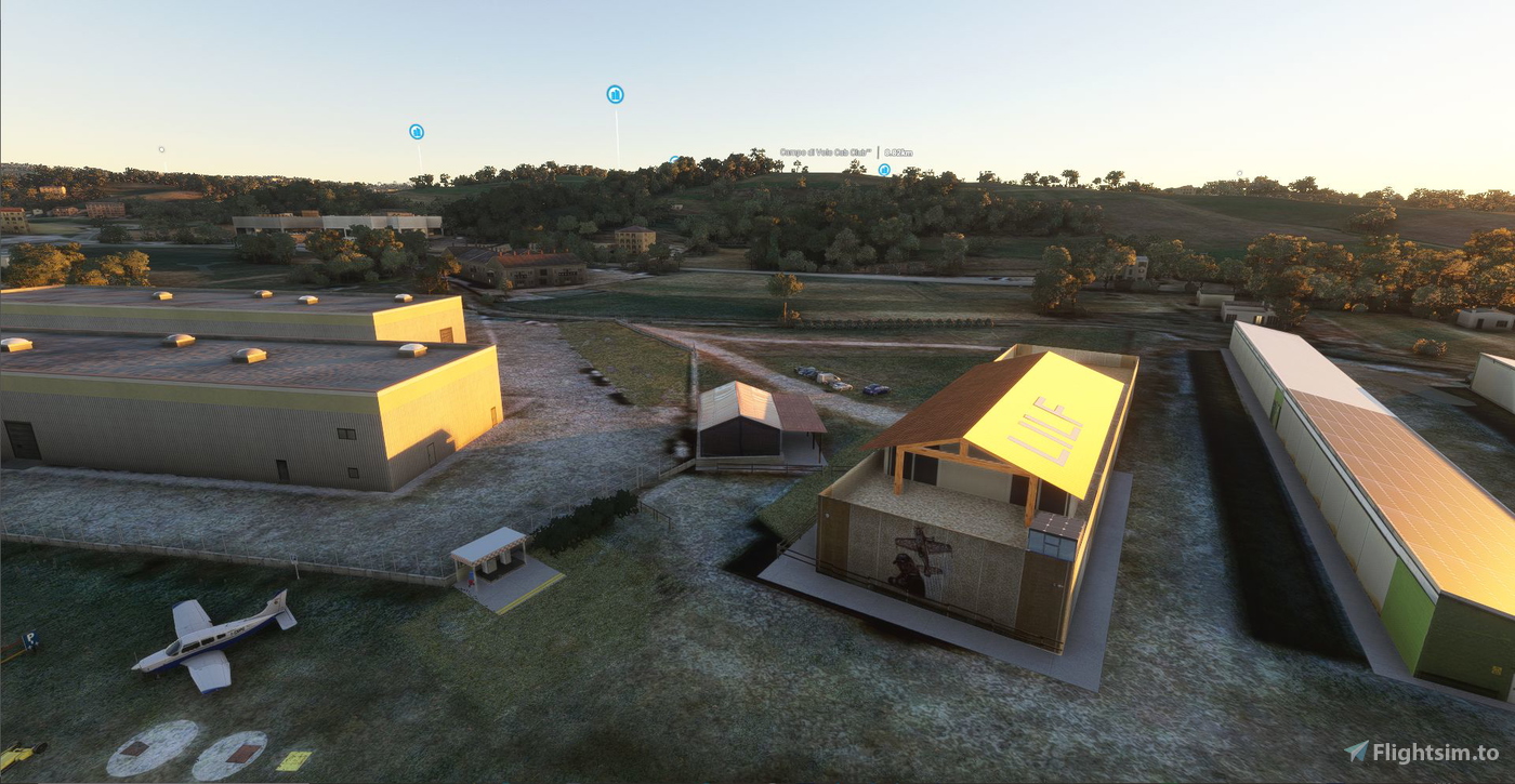 Aviosuperficie Castelnuovo Don Bosco (LILF/LIBU) pour Microsoft Flight ...