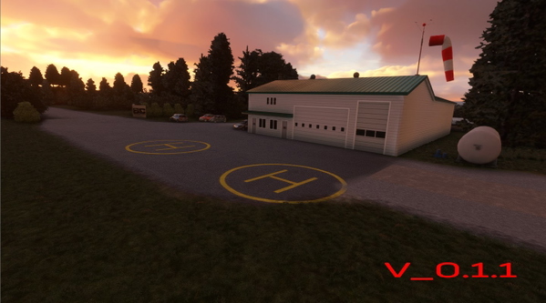 Diomede Heliport for Microsoft Flight Simulator | MSFS