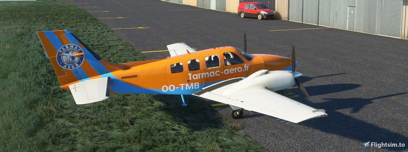 BEECHCRAFT BARON 58 TARMAC-AERO - 2021 for Microsoft Flight Simulator ...