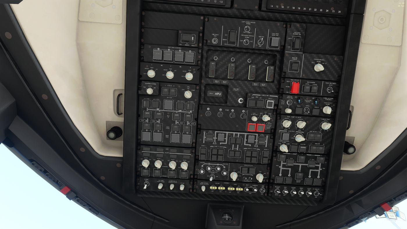 Boeing 747-8i_Brand New Carbon Cockpit for Microsoft Flight Simulator ...