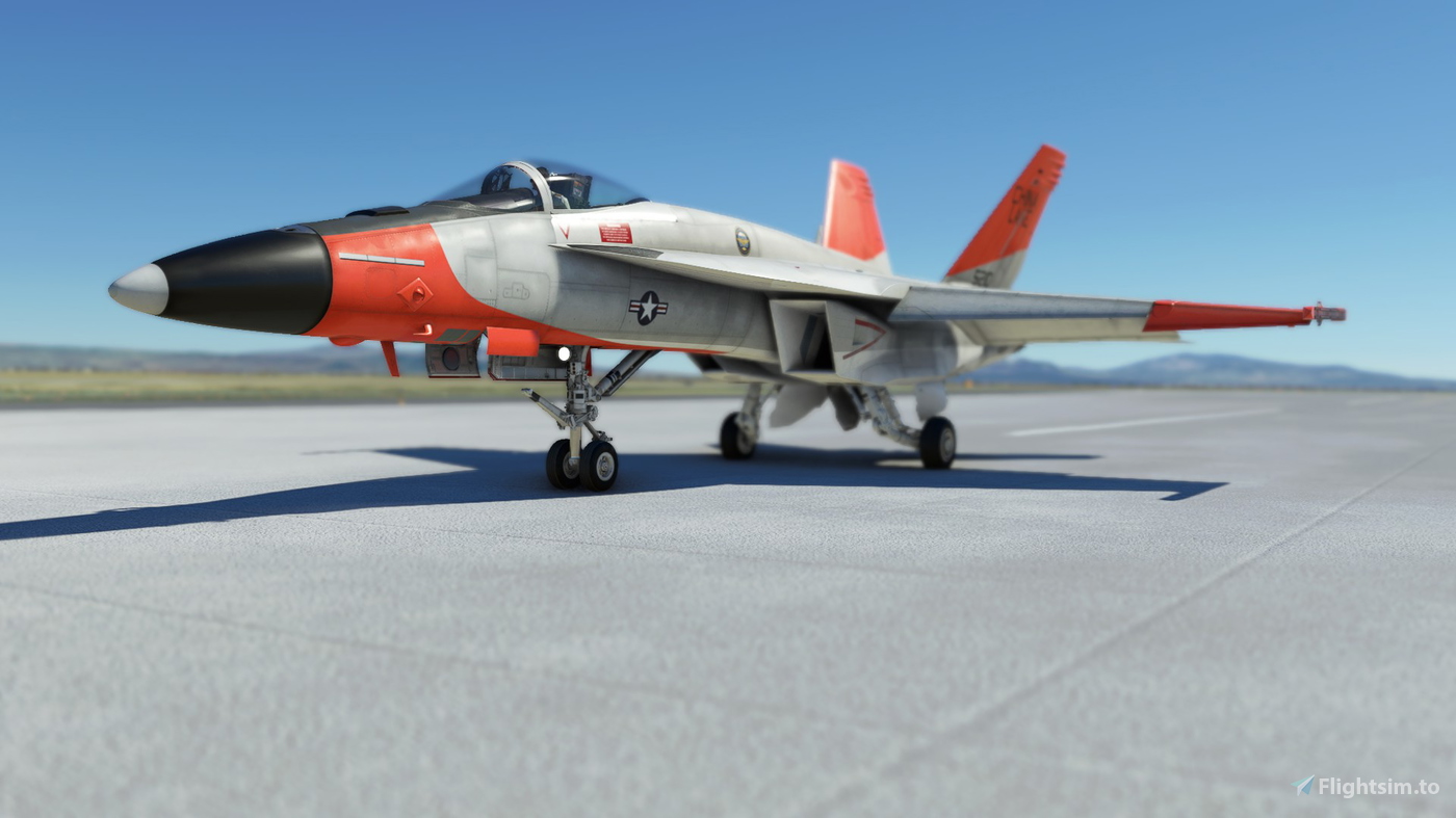 Boeing F/A-18E Super Hornet VX-31 China Lake "Dust Devils" for Microsoft Flight Simulator | MSFS