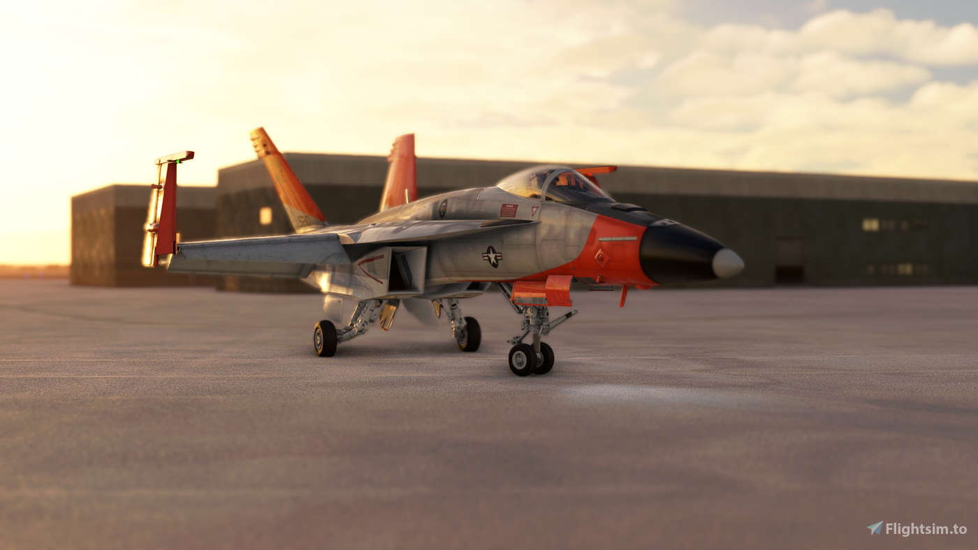 Boeing F/A-18E Super Hornet VX-31 China Lake "Dust Devils" for Microsoft Flight Simulator | MSFS