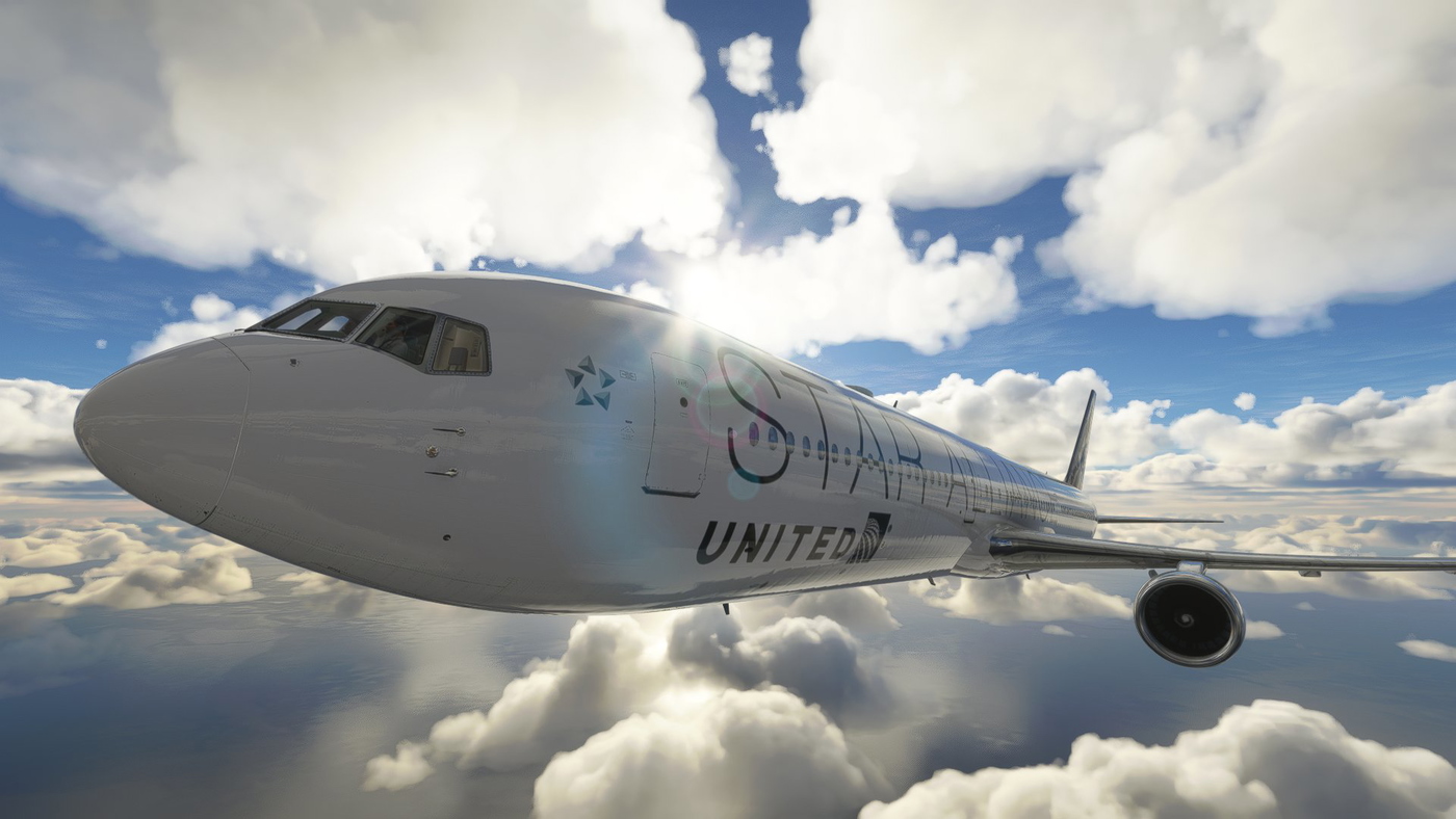 Captain Sim B767-400ER United Star Alliance N76055 | 4K | Discontinued ...