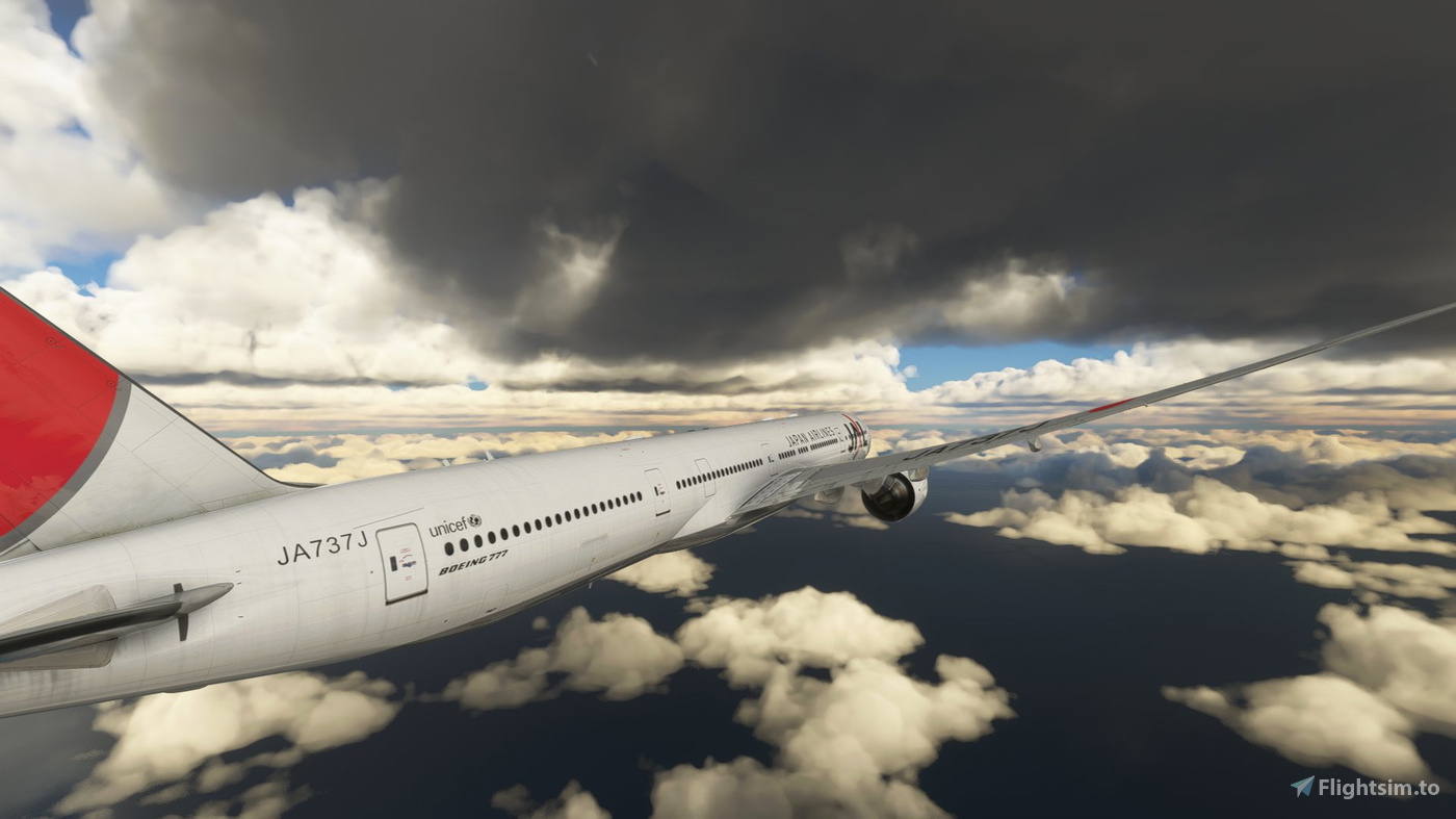 Captain Sim B777-300ER Japan Airlines Old JA737J | 4K | Discontinued ...