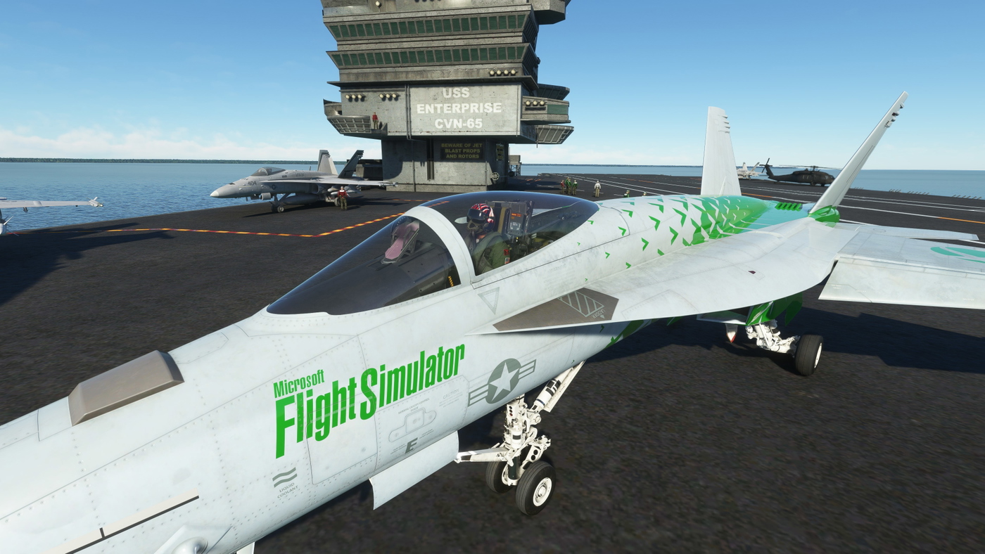 Carrier Ops - USS Enterprise for Microsoft Flight Simulator | MSFS