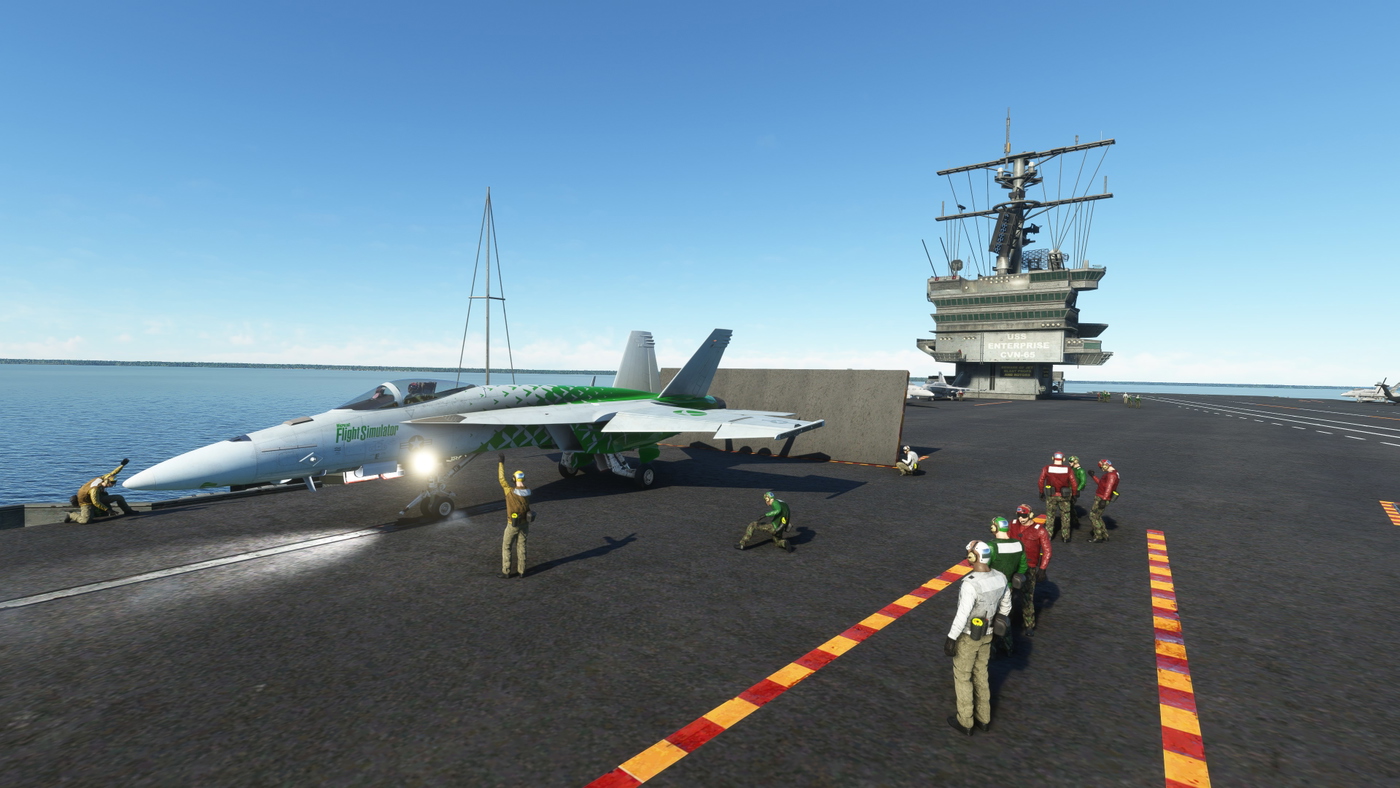 Carrier Ops - USS Enterprise for Microsoft Flight Simulator | MSFS
